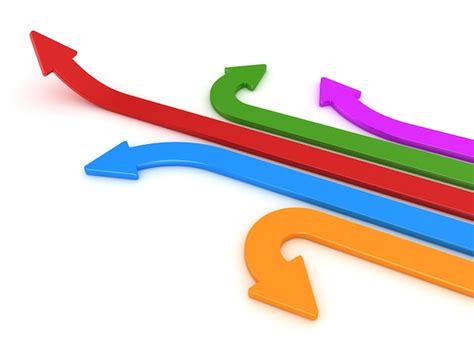 Premium Photo Leader Arrow