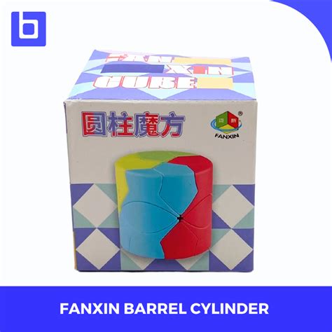 Jual Twisty Puzzle Cube Fanxin Cylinder Barrel Stickerless Original Shopee Indonesia
