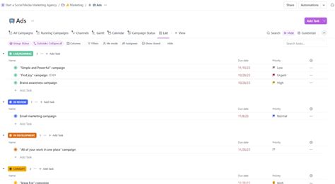 mastering clickup views the best task views for your team in 2025