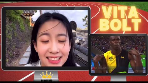 오유진 Vs 볼트 승자는 오유진 코믹2 오유진 우사인볼트 100m 세기의대결 웃긴영상 비타돌 오유진팬카페