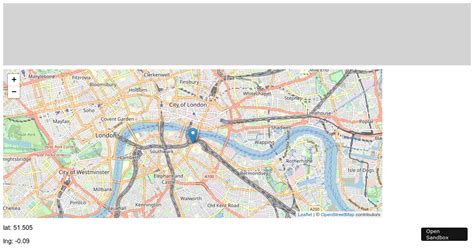 React Leaflet 3 Draggable Marker Codesandbox