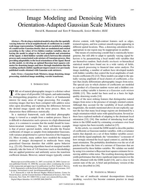 pdf image modeling and denoising with orientation adapted gaussian scale mixtures