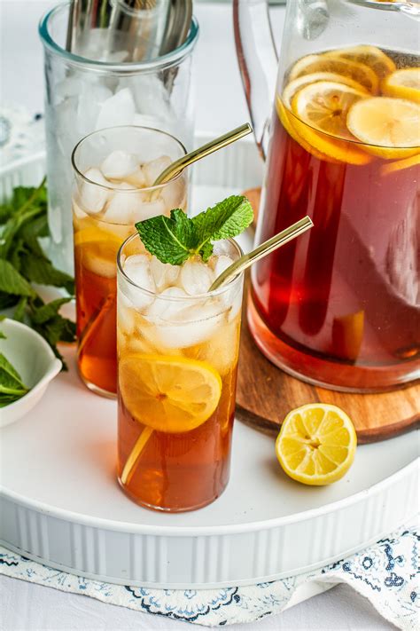 1 Gallon Southern Sweet Tea Recipe Meiko And The Dish