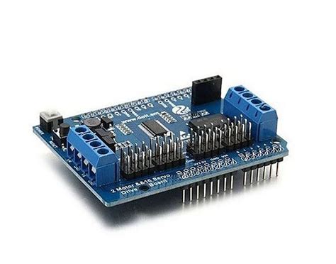 Motor Shield L293d Arduino Driver Ponte H Para 2 Motores Dc 16