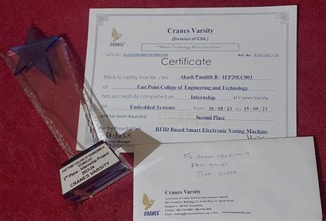 Akash Pandith On Linkedin Embeddedsystems Internship Cranesvarsity