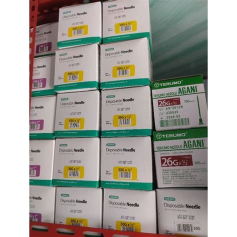Jual Onemed Neddle Disposable Semua Ukuran Box Shopee Indonesia
