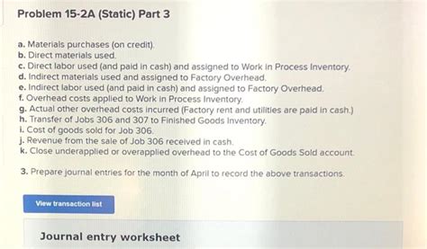 Solved Problem A Static Computing And Recording Job Chegg Com