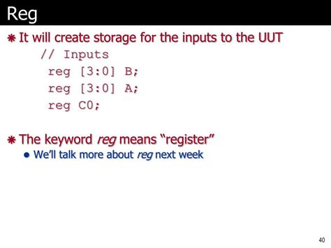 Ppt Comp541 Hierarchical Design And Verilog Powerpoint Presentation Id6008519