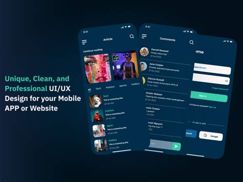 Do Mobile App Ui Design For Android And Ios By Uimarshal Fiverr