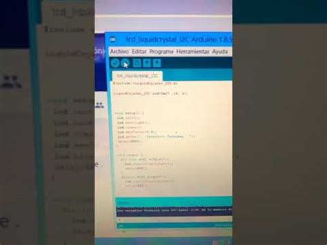 LiquidCrystal I2C Con Arduino YouTube