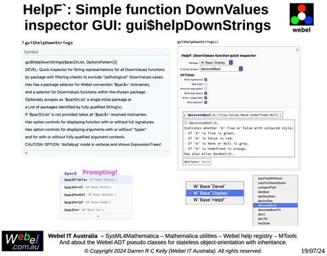Helpf` Simple Function Downvalues Inspector Gui Guihelpdownstrings