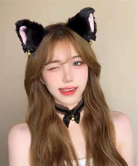 세트가격최저가 고양이 머리띠 고양이귀 초커 할로윈 홈파티 연말파티 코스프레 방울 헤어밴드 섹시 크리스마스 에이블리
