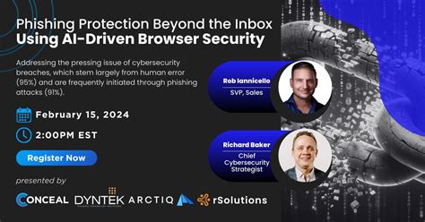 Conceal On Linkedin Webinar Emailsecurity Phishing Antiphishing