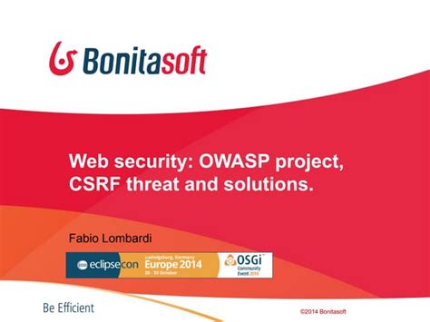 Web Security Owasp Project Csrf Threat And Solutions Ppt