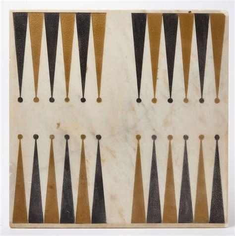 Marble Backgammon Board For Sale At Auction On 10th April New England