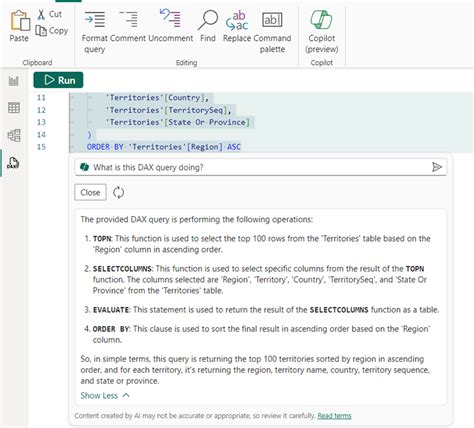 Ai新功能 在power Bi 中使用 Copilot 提高 Dax 撰寫效率 Build School Learn