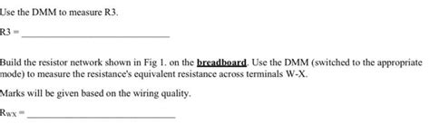 Solved Fig Circuit For Lab Tasks To R Is An Chegg
