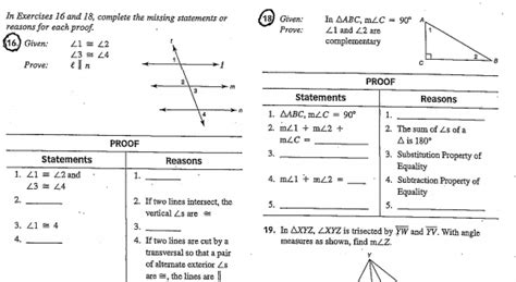 Solved Given Prove In Exercises And Complete Chegg Com