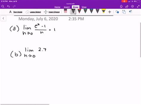 SOLVED A How Is The Number E Defined B Use A Calculator To Numerade