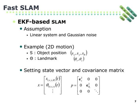 Ppt Fastslam An Efficient Solution To The Slam With Unknown Data