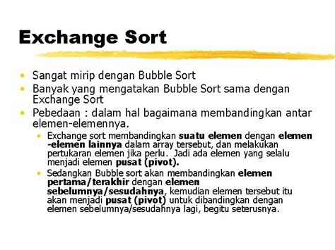 STRUKTUR DATA 3 Sorting Array Sorting Pengurutan Data
