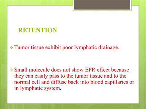 Effective Permeation And Retention Effect [epr Effect Pptx