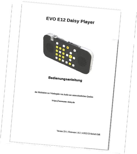 Blindenhilfsmittel Evo E12 Handbuch Html