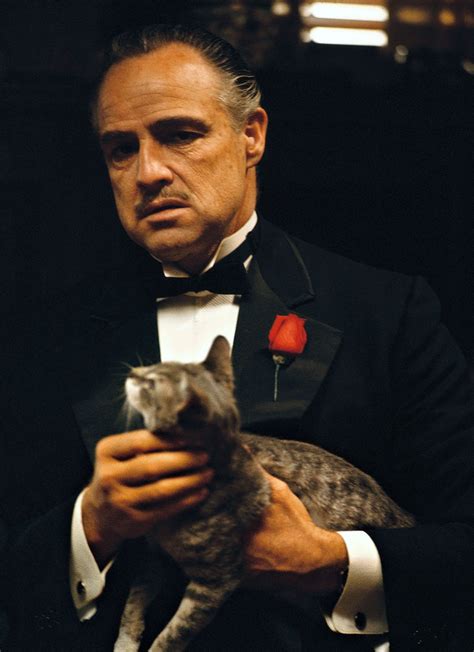 Marlon Brando As Don Vito Corleone The Godfather 1972 Godfather