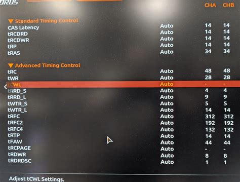 simulate slower timings for perf testing r overclocking