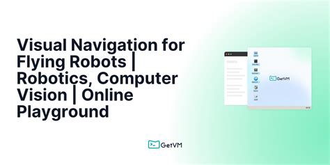 visual navigation for flying robots robotics computer vision