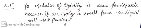 The Value Of Modulus Of Rigidity Liquids Is
