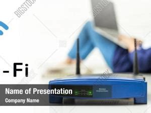 Wireless Laptop PowerPoint Templates Wireless Laptop PowerPoint Backgrounds Templates For