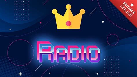 Radio Text Effect Generator
