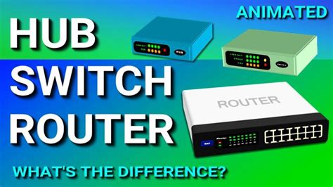 Muhammad Kaleem On Linkedin Hub Switch And Router Explained Whats The Difference