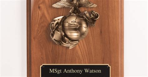 Usmc Plaque