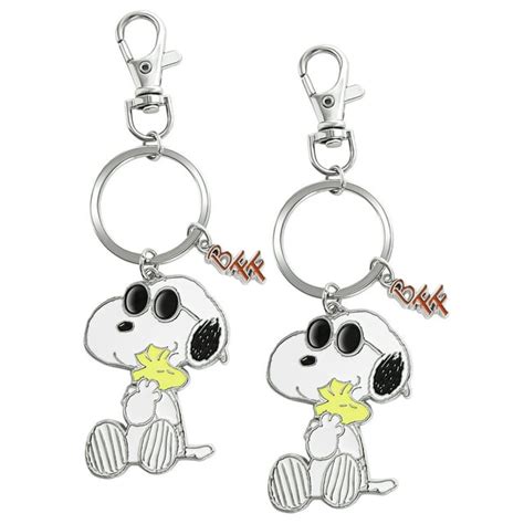 Peanuts Snoopy Best Friends Key Chain Set
