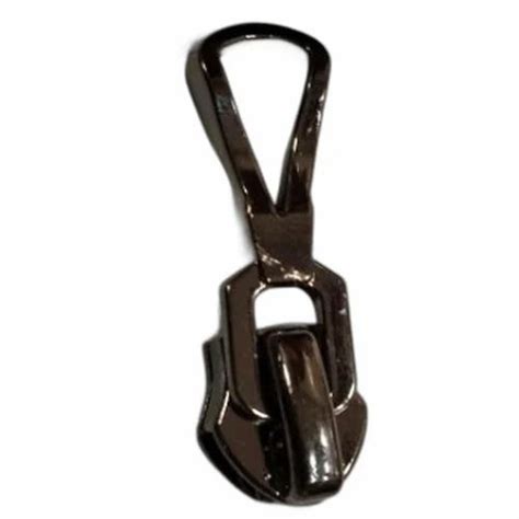 Metal Black Plain Zipper Slider Puller Sizedimension 2x1cm Lxw At