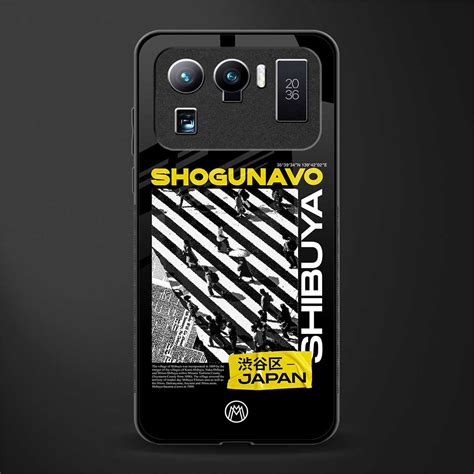 Shogunavo Shibuya Phone Cover For Mi 11 Ultra 5g Glass Case