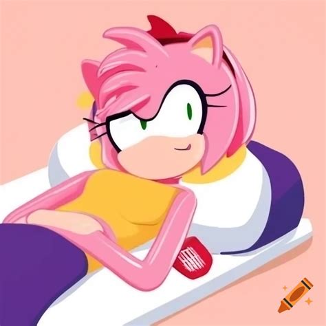 Amy Rose Created On Craiyon