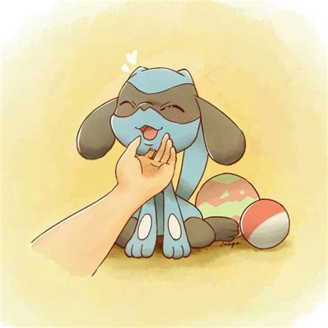 Pokemon Riolu Cute