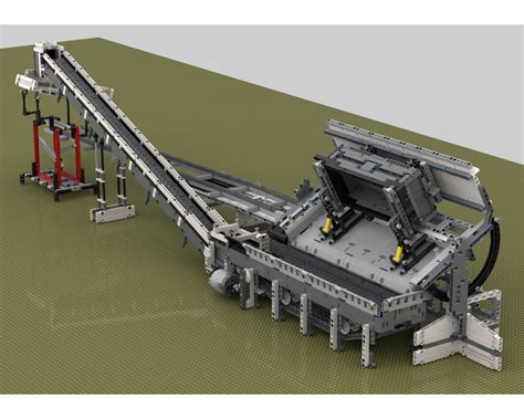 Lego Moc Moving Belts And Guide By Technic Train Man Rebrickable Build With Lego
