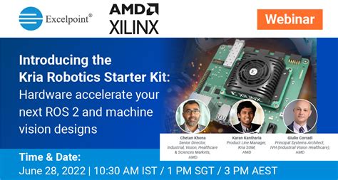 xilinx kria robotics starter kit excelpoint