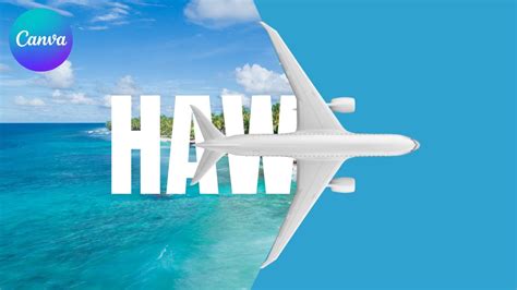 Travel Intro Animation Using Text Reveal Effect In Canva Youtube