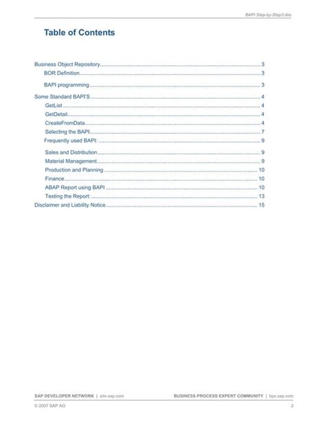 bapi step by step pdf