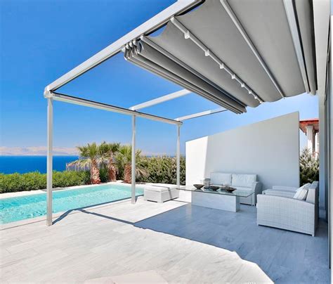 Waterproof Retractable Roof Pergola Pvc Pergola Progolas