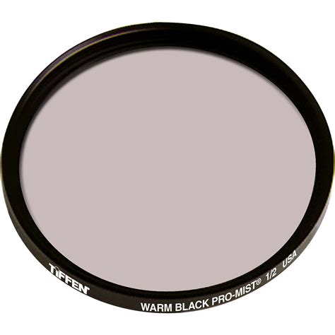 Tiffen 52mm Warm Black Pro-Mist 1/2 Filter 52WBPM12 B&H Photo