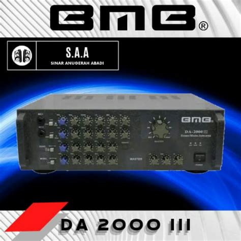 Jual Amplifier Bmb Da 2000 Iii Original Shopee Indonesia