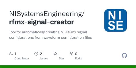 GitHub NISystemsEngineering Rfmx Signal Creator Tool For Automatically Creating NI RFmx
