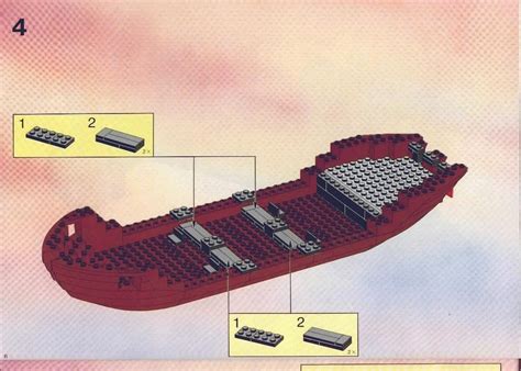 Lego Instructions For Set 6285 Black Seas Barracuda Pirates None