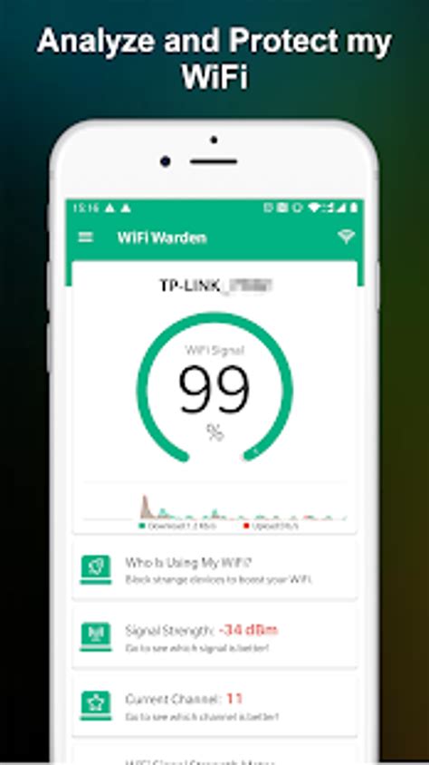 WiFi Router Warden WiFi Analyzer WiFi Blocker APK สำหรบ Android